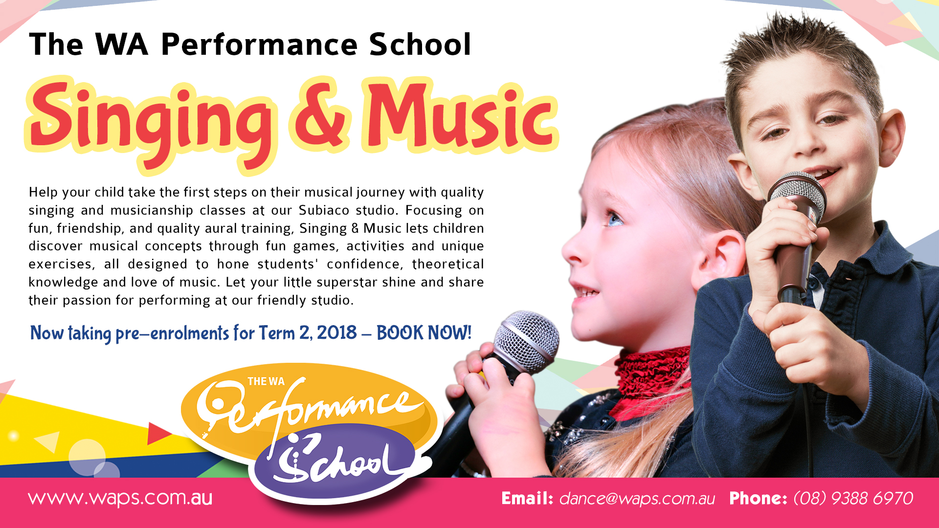 NEW Singing Music For 4 6 Year Olds The WA Performance School