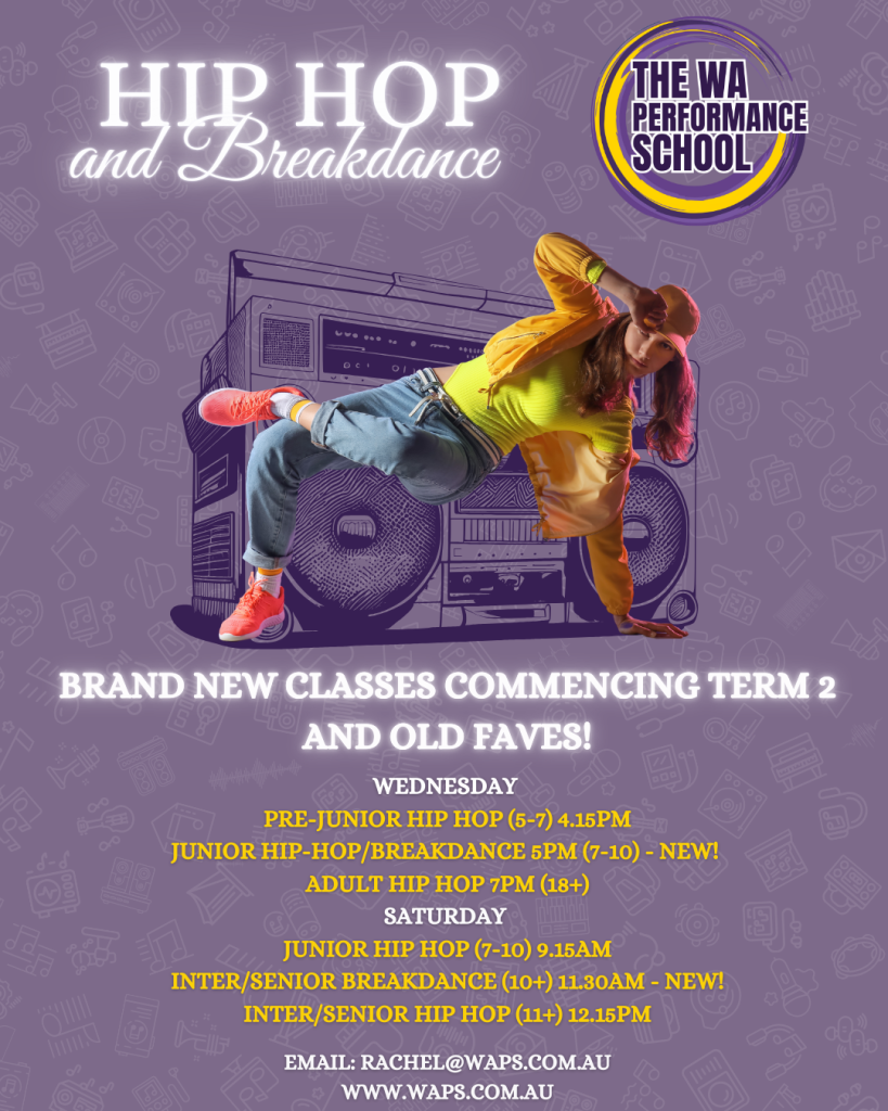 Try Our NEW Breakdance Classes (or Hip Hop!) - The WA Performance School